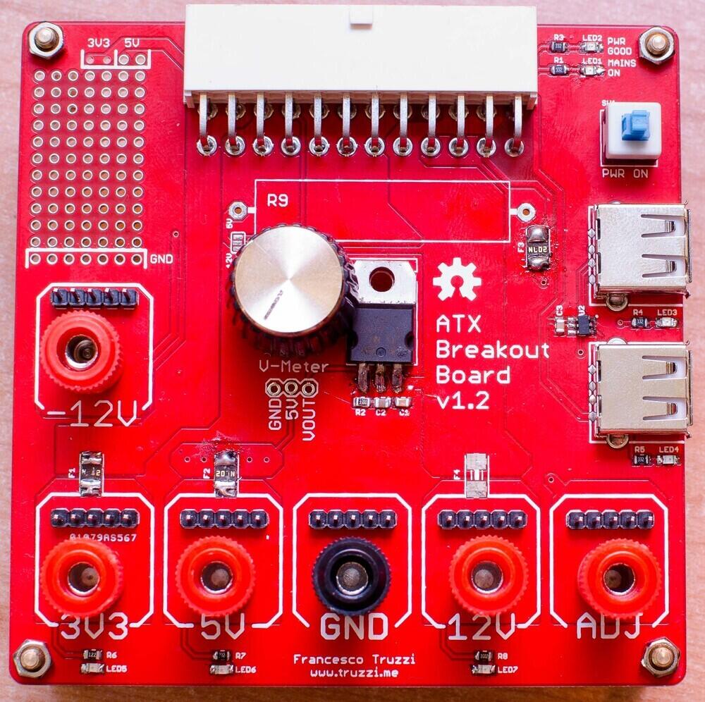 New ATX Breakout Board PCBs (with some improvements!) - Francesco Truzzi